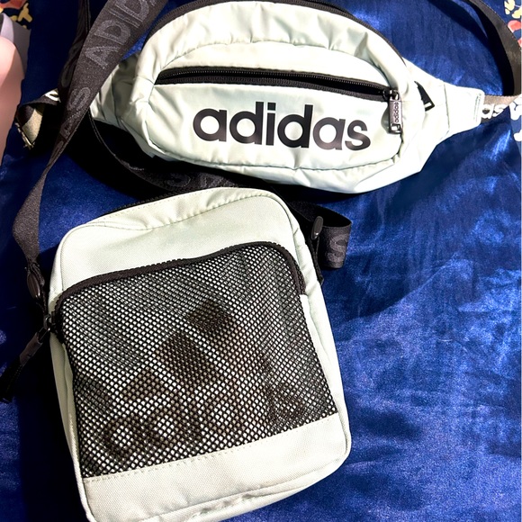 adidas | Accessories | Adidas Matching Belt Bag And Crossbody | Poshmark